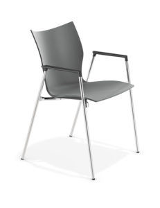 Lynx III | fast and solid stackable plastic chair from Casala