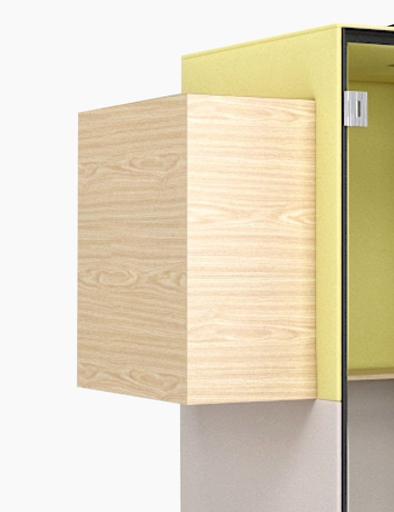 Boston | geluidabsorberende phonebooth uit de Palau collectie van Casala