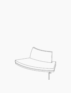 Gabo Modular | modular soft seating from the Palau collection of Casala