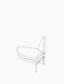 Gabo Modular | modular soft seating from the Palau collection of Casala