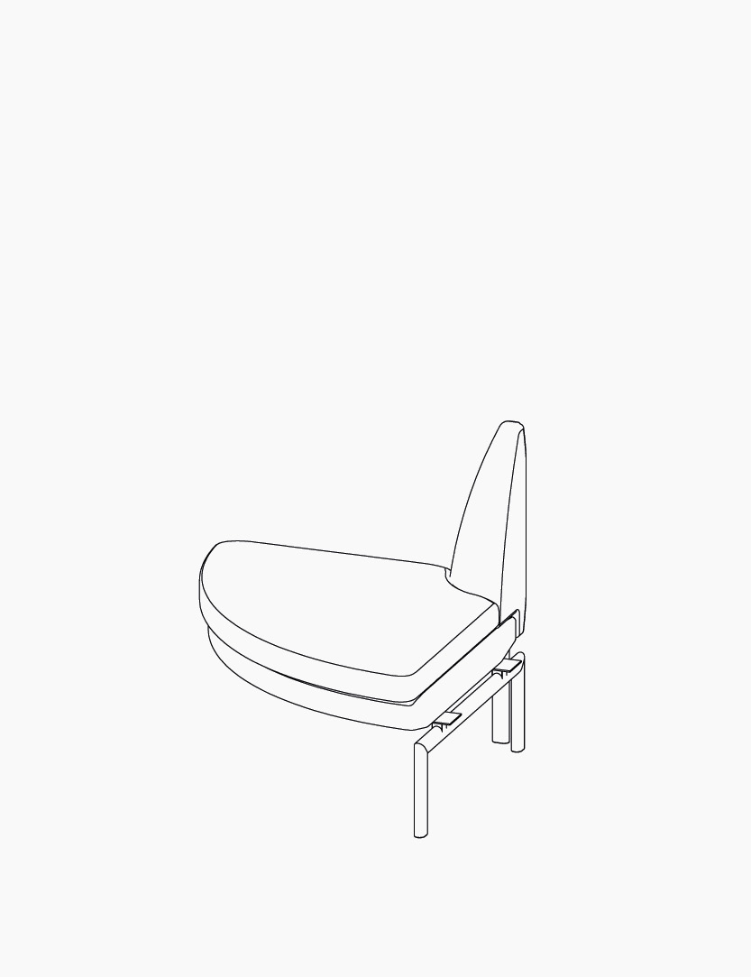 Gabo Modular | modular soft seating from the Palau collection of Casala