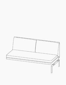 Gabo Modular | modular soft seating from the Palau collection of Casala