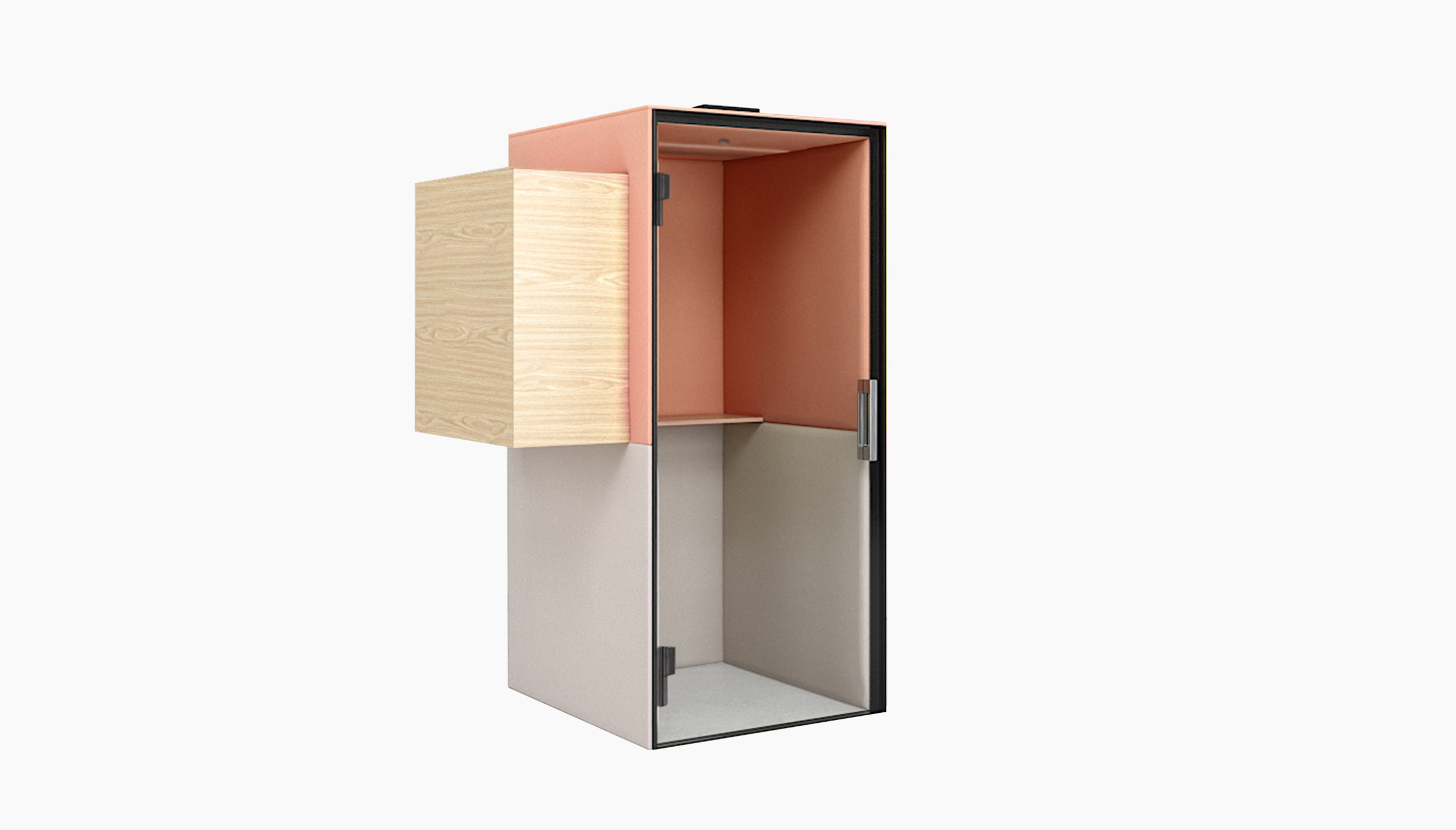 Boston | sound absorbing phonebooth from the Palau collection of Casala