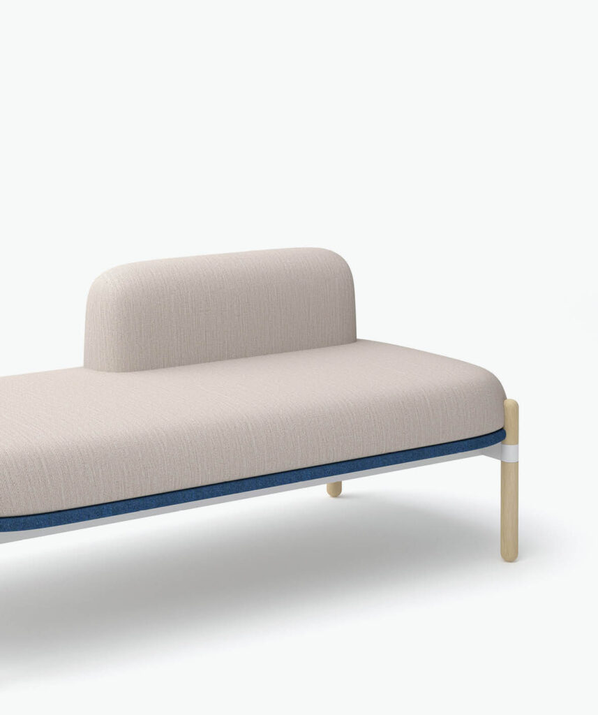 Capsule | oneseater and twoseater soft seating program from Casala