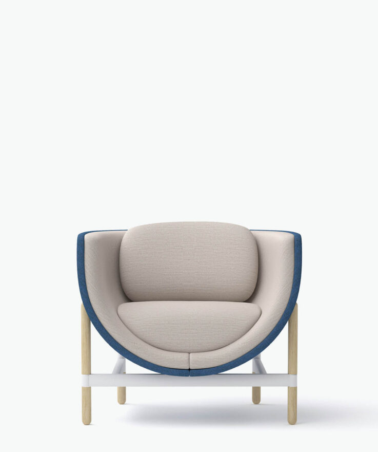 Capsule Bench | Soft seating for lounge areas from Casala