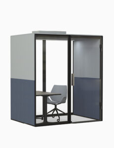 Boston Workpod | sound-absorbing workplace by Casala