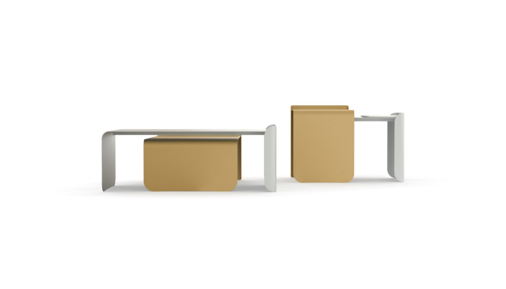 Shift | coffee tables and side tables in 2 heights by Casala