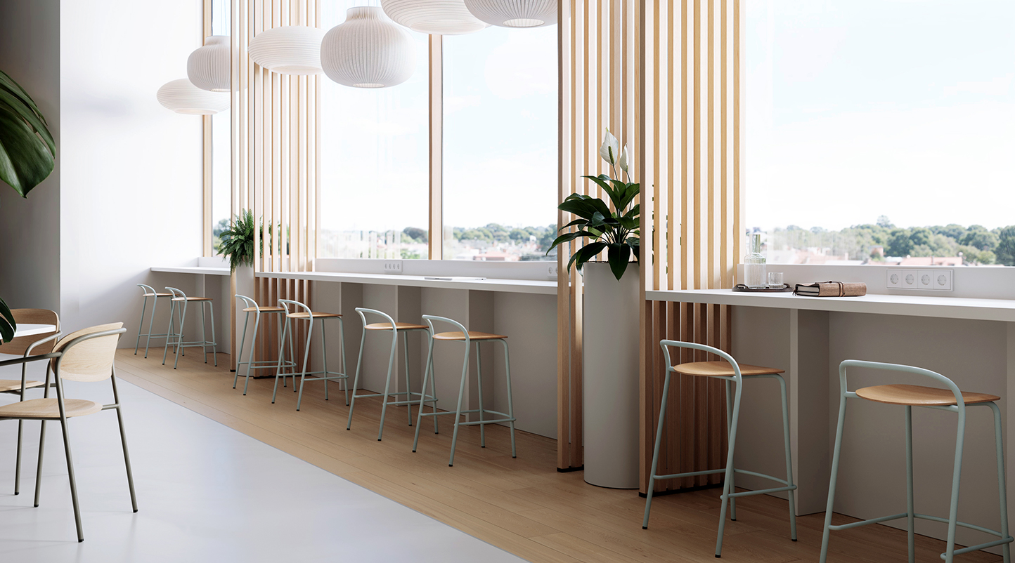 Senna barstool | barstool in two heights by Casala